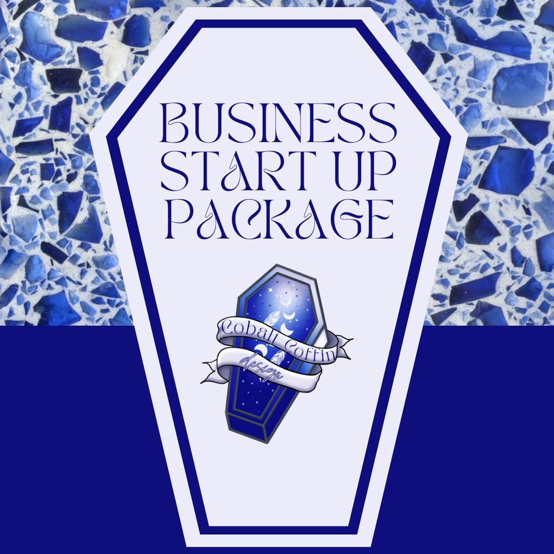 Business Start Up Package – Cobalt Coffin Design